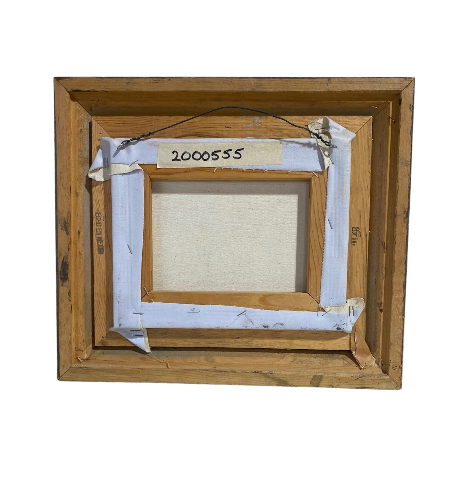 Vintage Oil Painting, A Boy Fishing, by Philip Sandee, Wooden Framed 15 ...