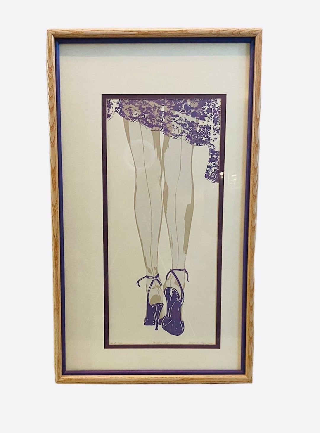 Artist Proof, Stepping Out, Joseph R Repia, Leg Drawing, Drawing, Art ...