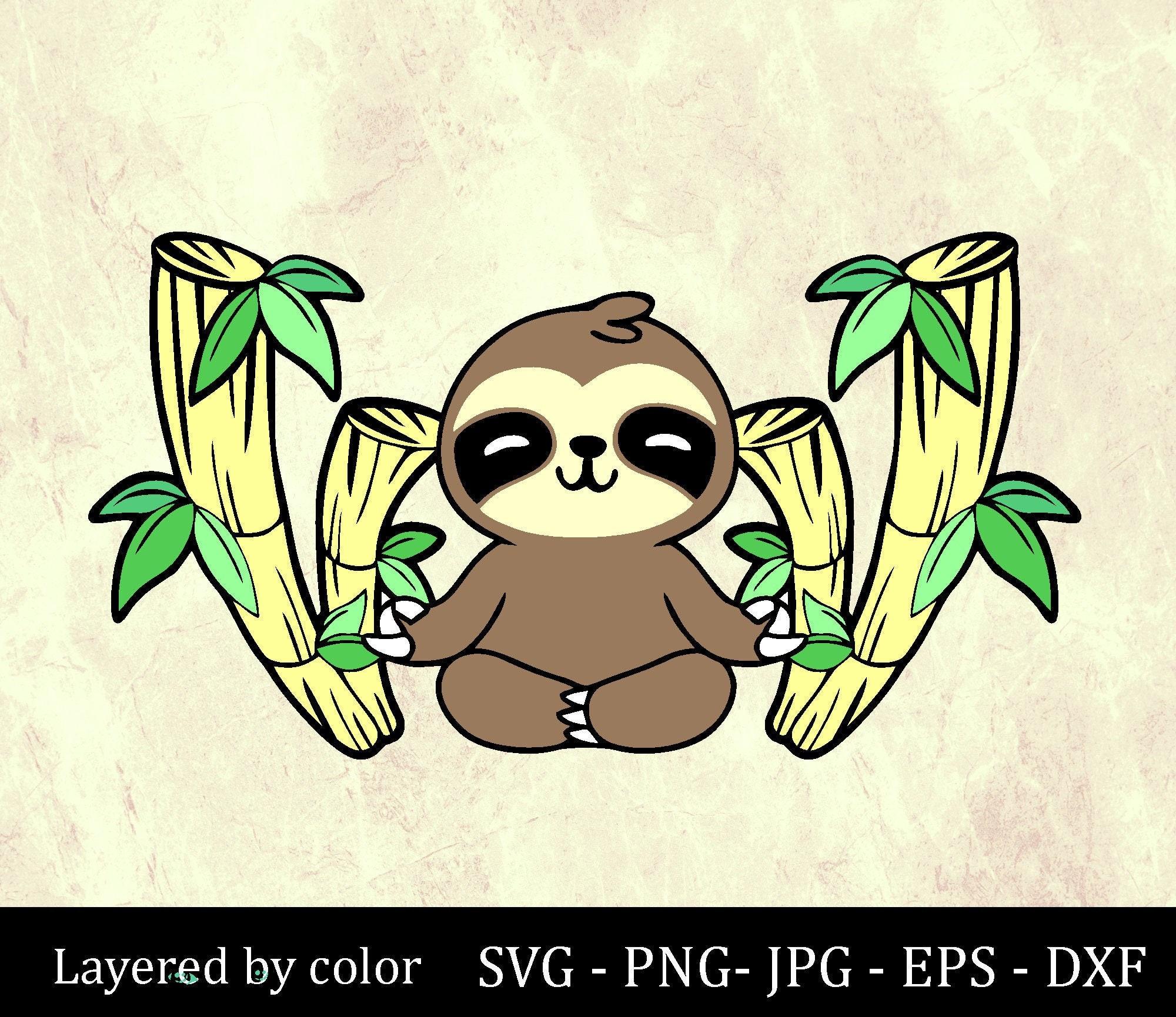Sloth svg, sloth Birthday , lazy sloth svg , cute sloth, sloth clipart ...