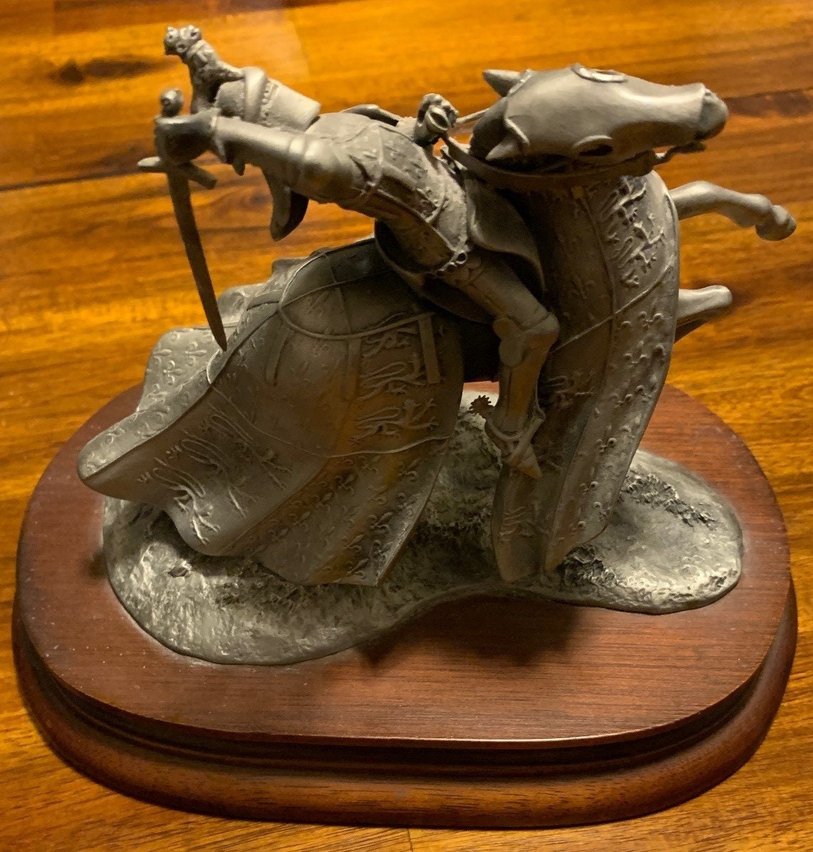 Brian Rodden, 90 Mm Chilmark Sculpture, Pewter, Edward the Black Prince ...