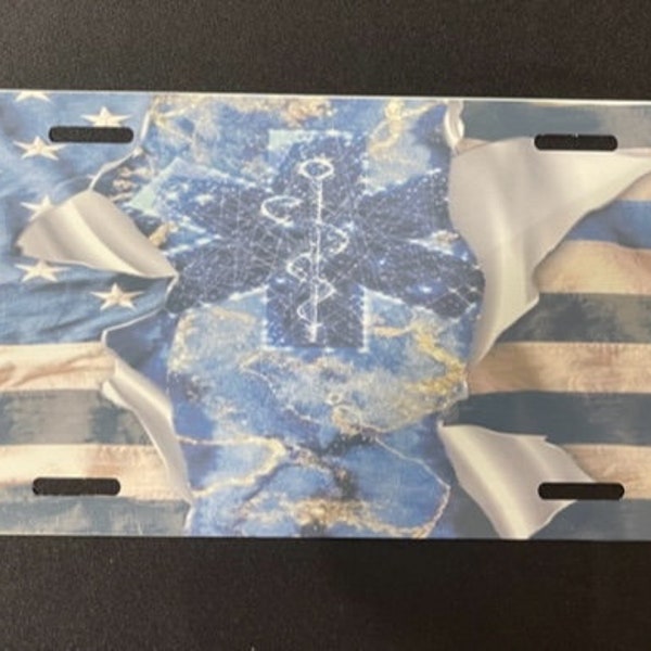 Medical License Plate - Etsy