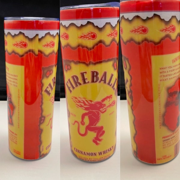 Fireball Whiskey - Etsy