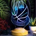 Basketball Personalized 3D Lamp, Custom Basketball With Name ...