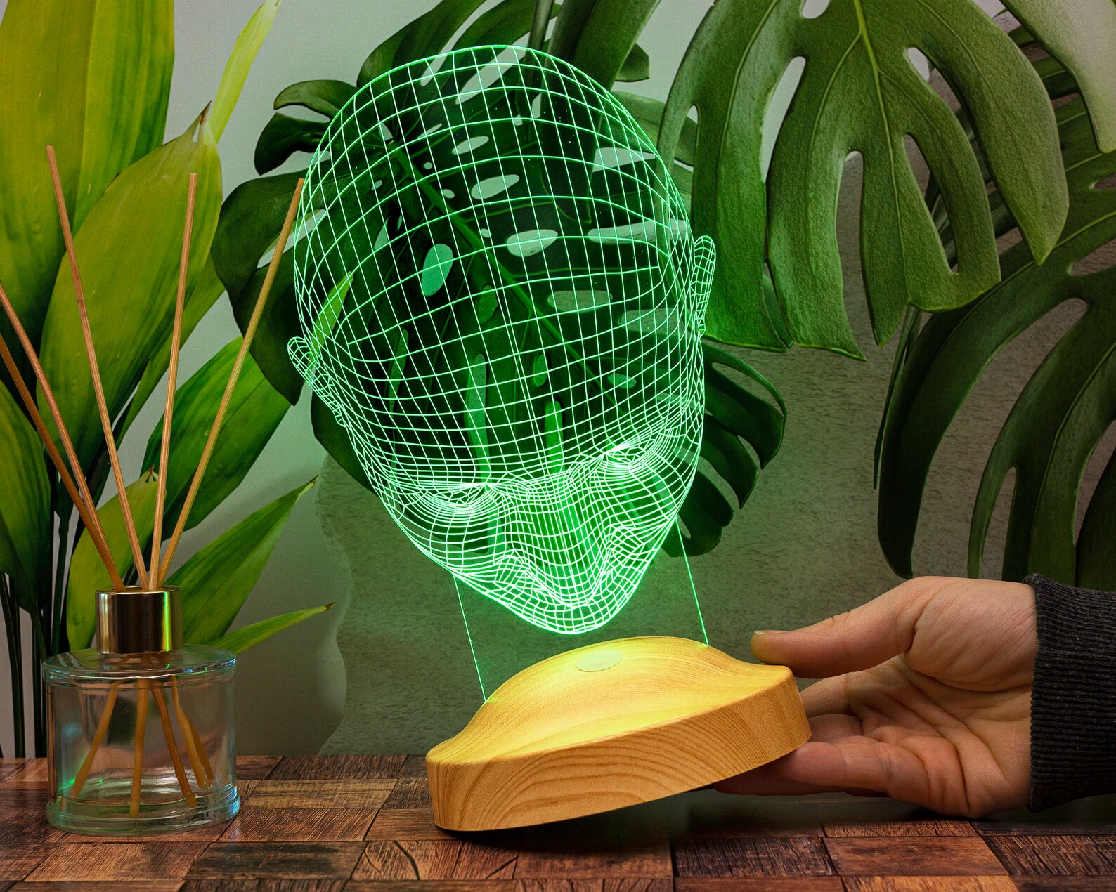 3D Human Head Night Light, Psychology Gift, Philosophy Decor, Gift for ...