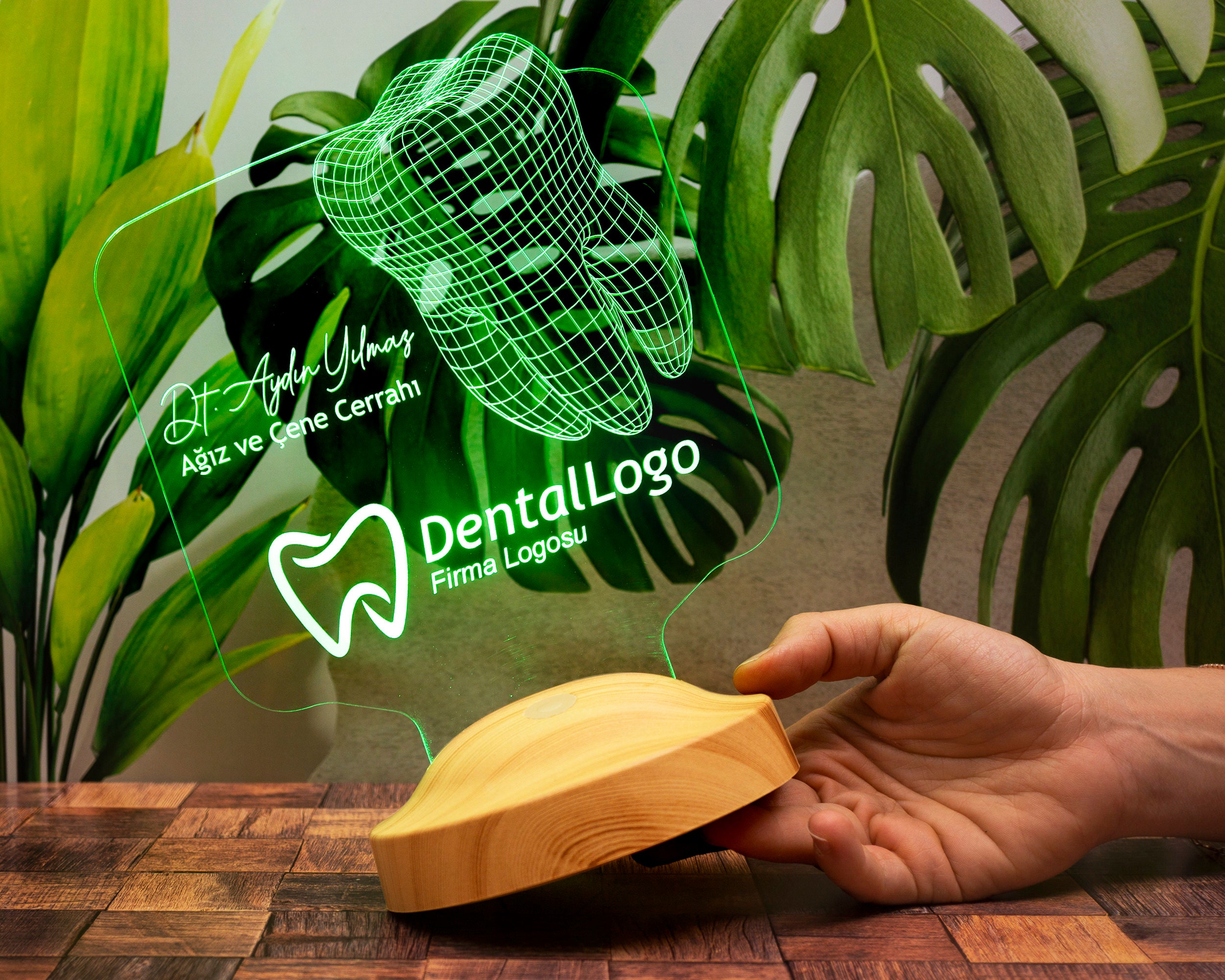 Dentist Tooth Personalized 3D Lampdental Office Gift Dentist - Etsy