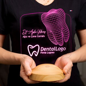 Dentist Tooth Personalized 3D Lamp,dental Office Gift, Dentist ...