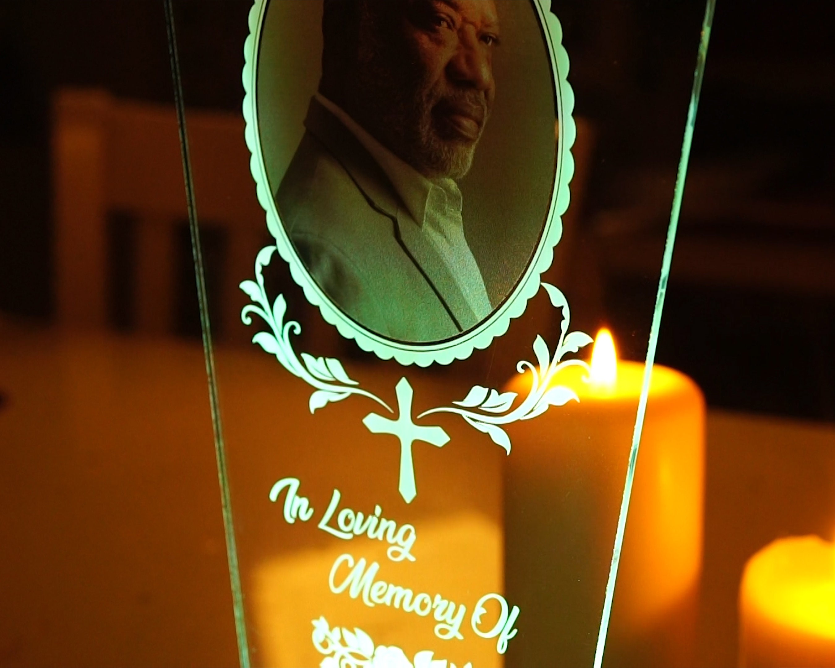 Celebration of Life Table Decoration in Loving Memory - Etsy