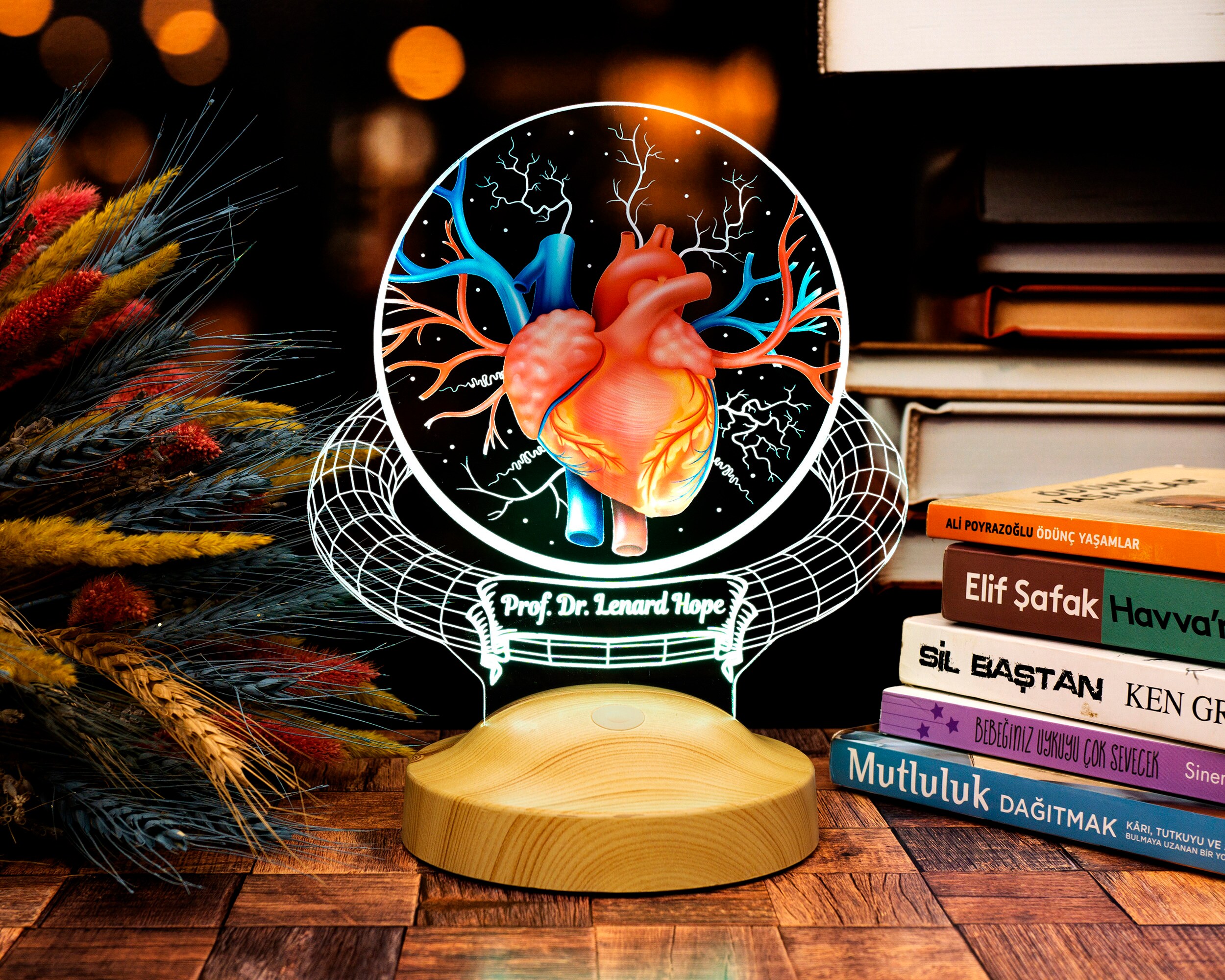 Cardiologist Gift 3D Led Lamp, Heart Specialist Doctor Gift ...