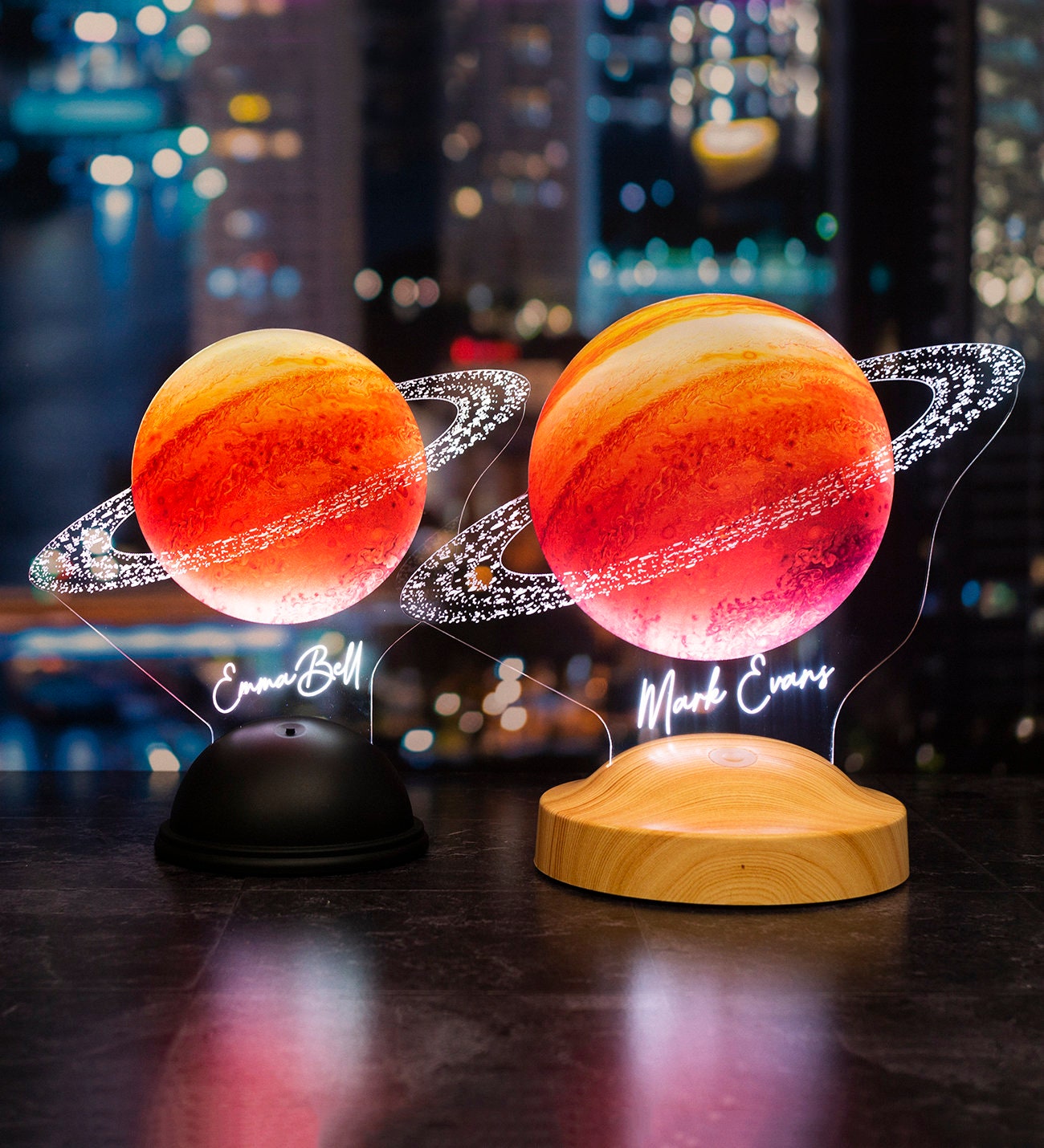 Personalized Saturn Planet Lamp, Saturn Planet Led Lamp, Gift for ...