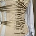 Midbust Victorian Era Corset With Fan Lacing and Busk, Historical Ivory ...