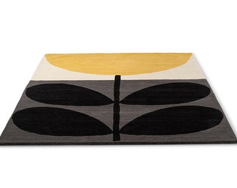 Gold Leaf Area Rug - Etsy