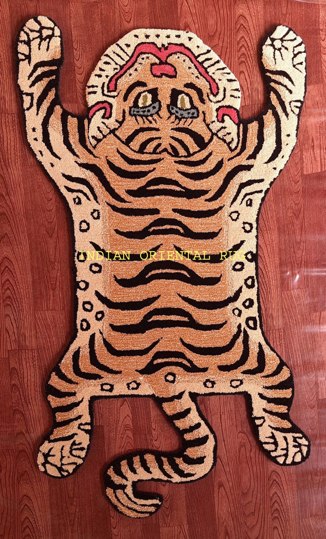 Tibetan Tiger Rug With 100% Woolen Material With High Quality | Etsy