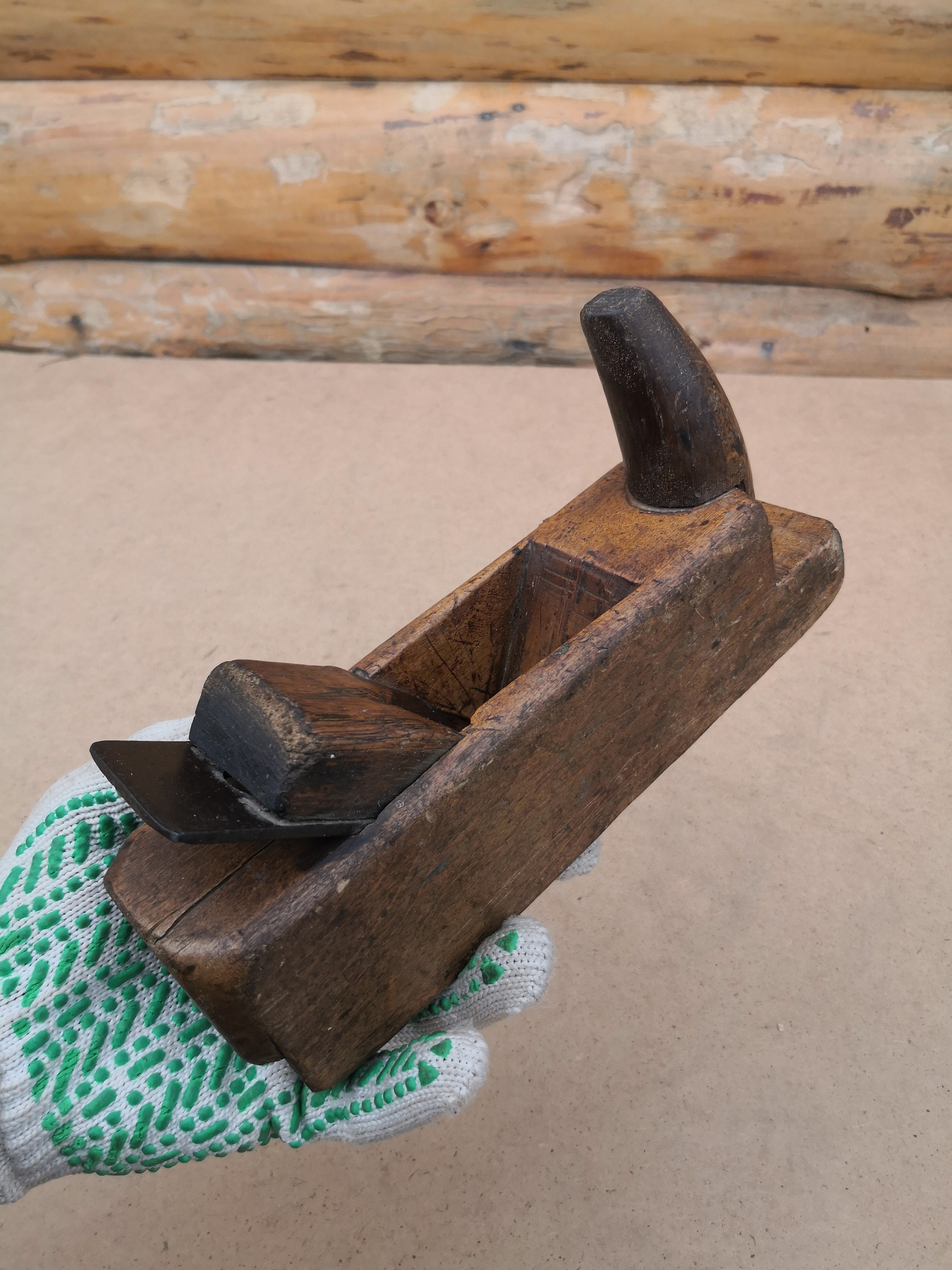 Wooden Plane Soviet Jack Plane Soviet Vintage Planer Old - Etsy
