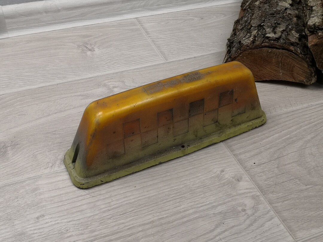 Taxi Cab Car Lamp Taxi Car Sign Taxi Roof Sign Taxi Cab Sign Taxi USSR ...