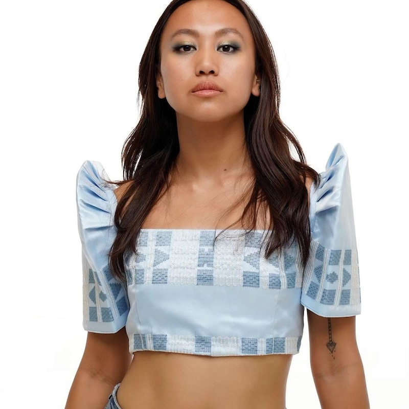 Filipiniana Crop Top - Etsy