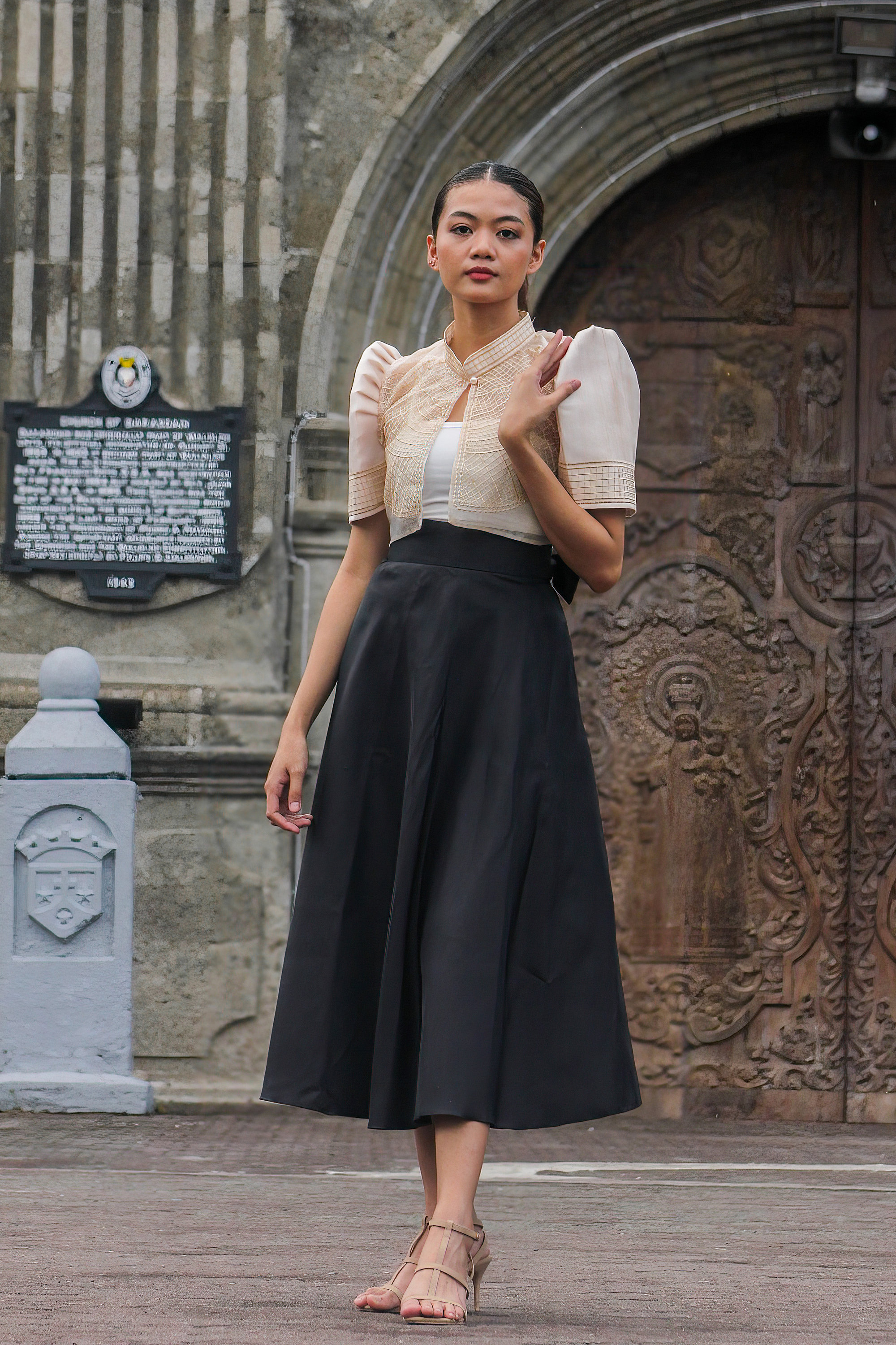 Elegant Filipiniana Bolero Top - Jessa - LJRM145 - Etsy
