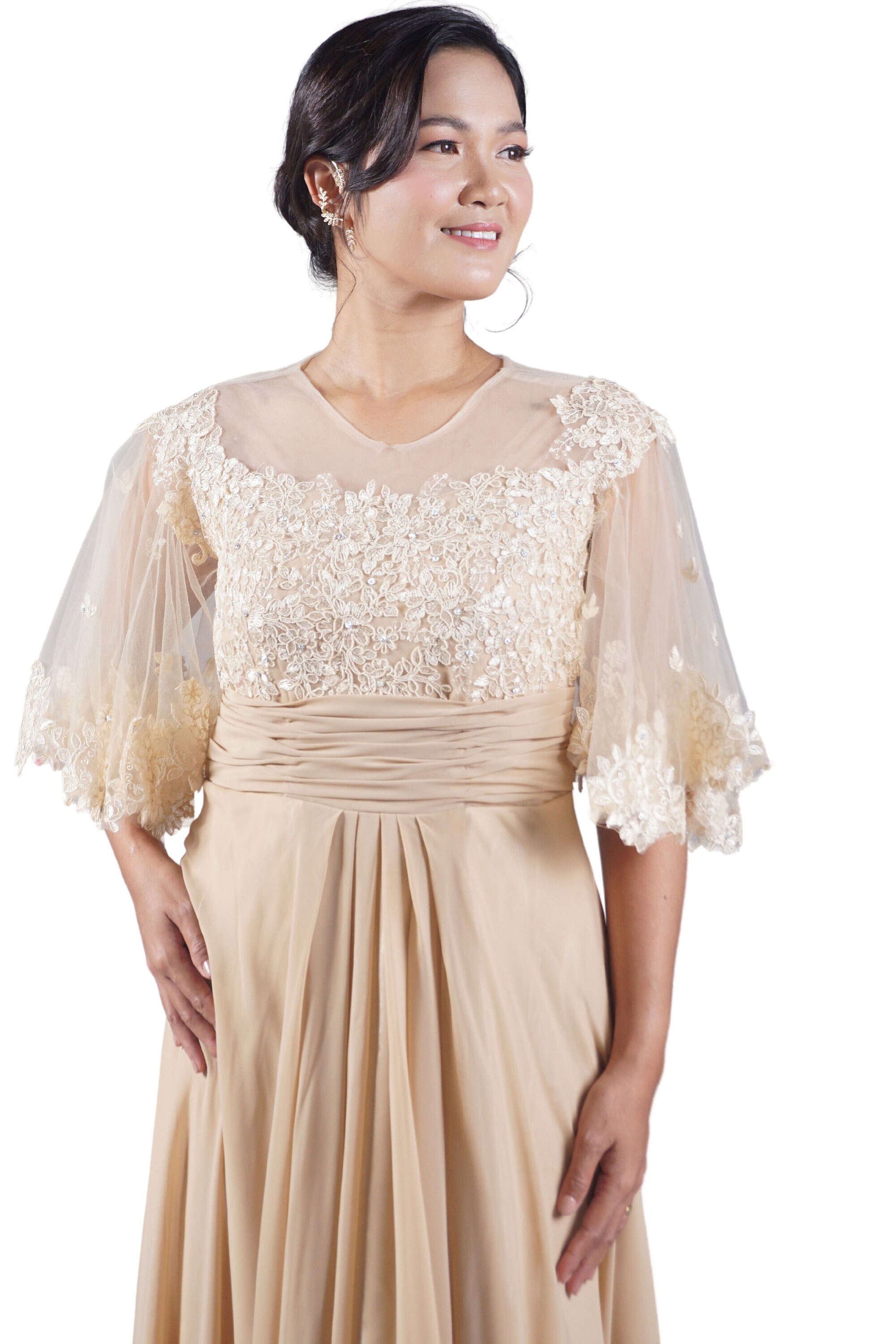 Pinya & Lace Modern Elegant Filipiniana Dress - Gretchen - ML896 - Etsy