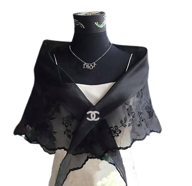 Philippine Wrap Alampay Filipiniana Black Ari LJRM223 - Etsy