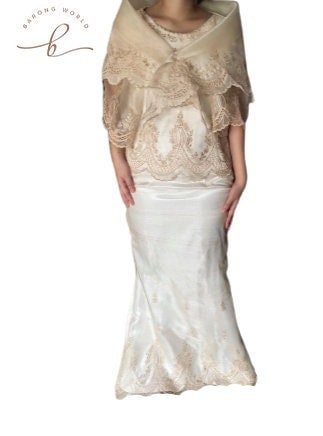 Imelda Marcos Filipiniana Dress