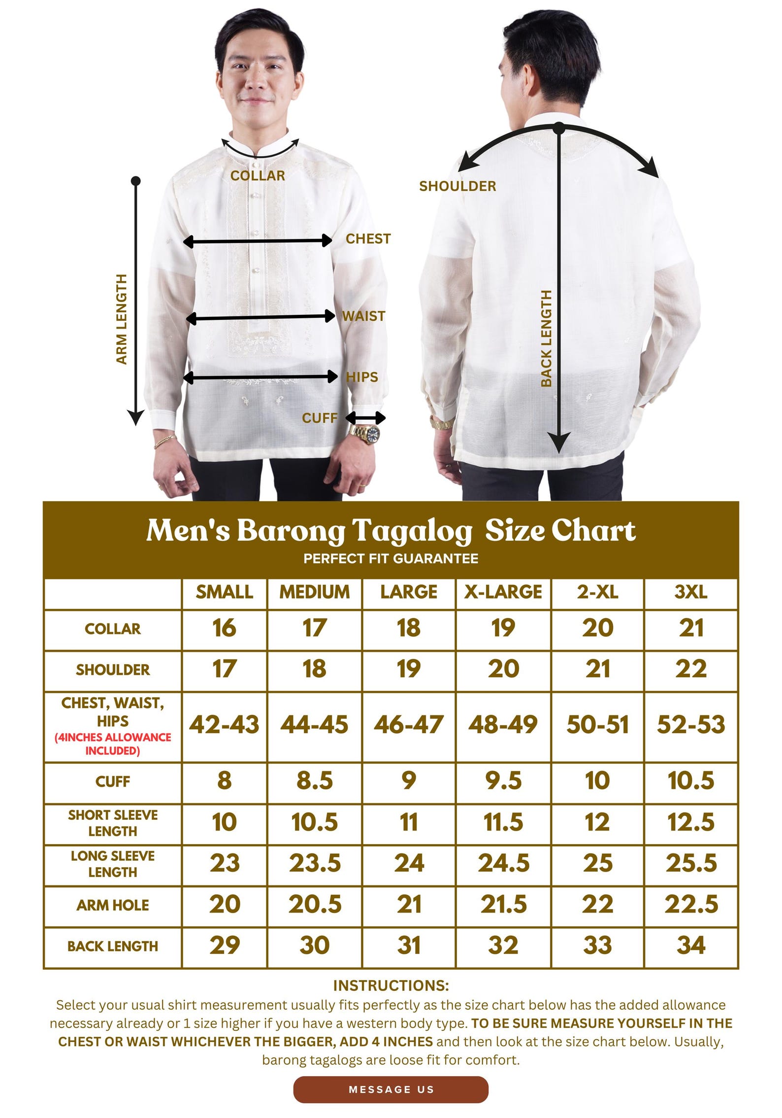 The "sinag" Barong Tagalog Limited - JK40 - Etsy