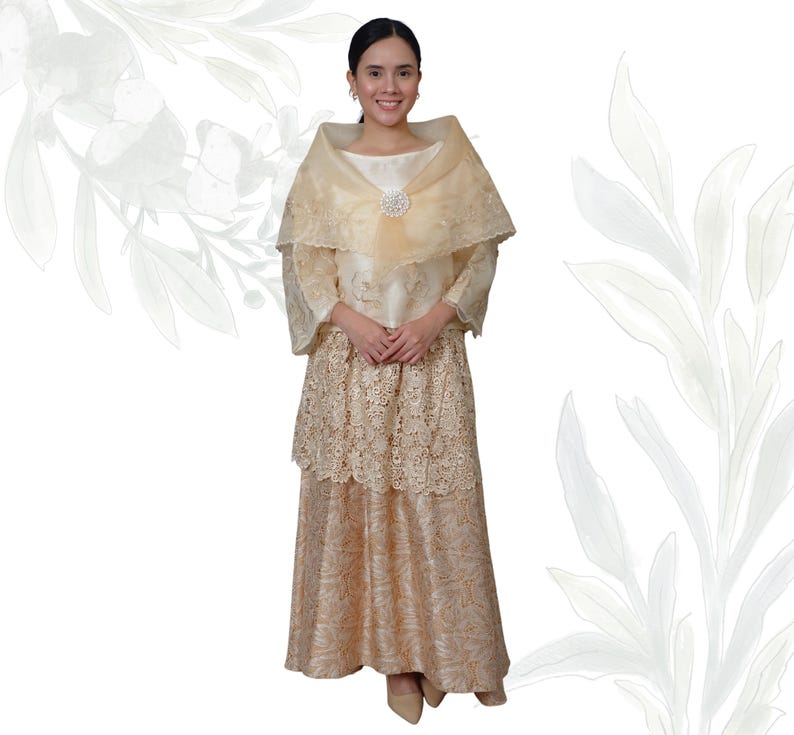 Maria Clara Baro't Saya Filipiniana Classic - Etsy