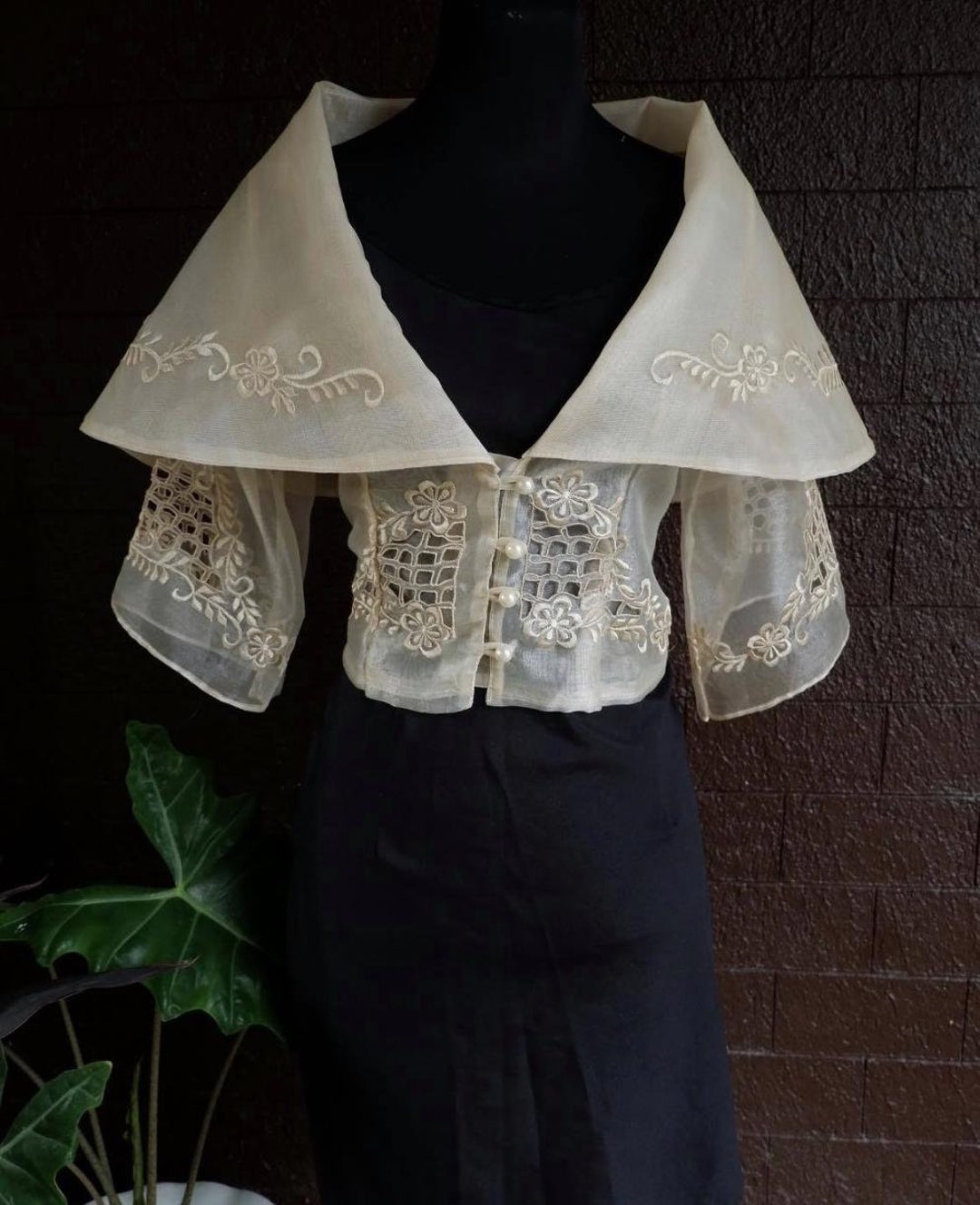 Spanish Maria Clara Filipiniana Alampay - Maria - MR44 - Etsy
