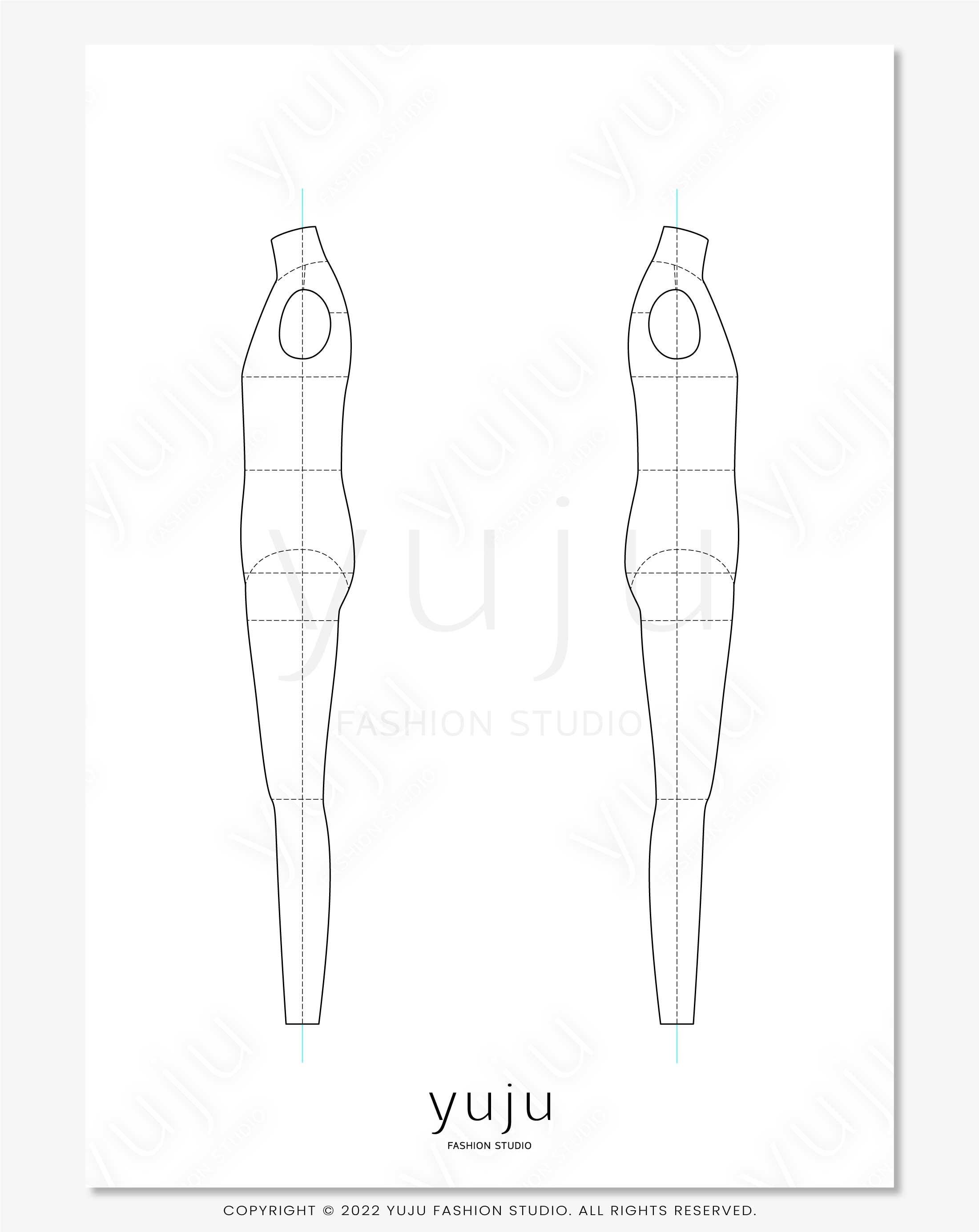 Fashion Flats Body Template MALE Fashion Figure Template - Etsy UK