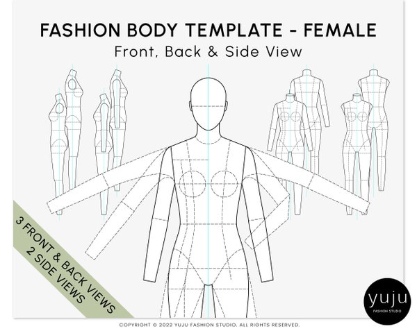 Complete Tech Pack Excel Template for Apparel Industry Fashion ...