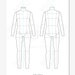 Fashion Flats Body Template MALE Fashion Figure Template, Flat Sketch ...