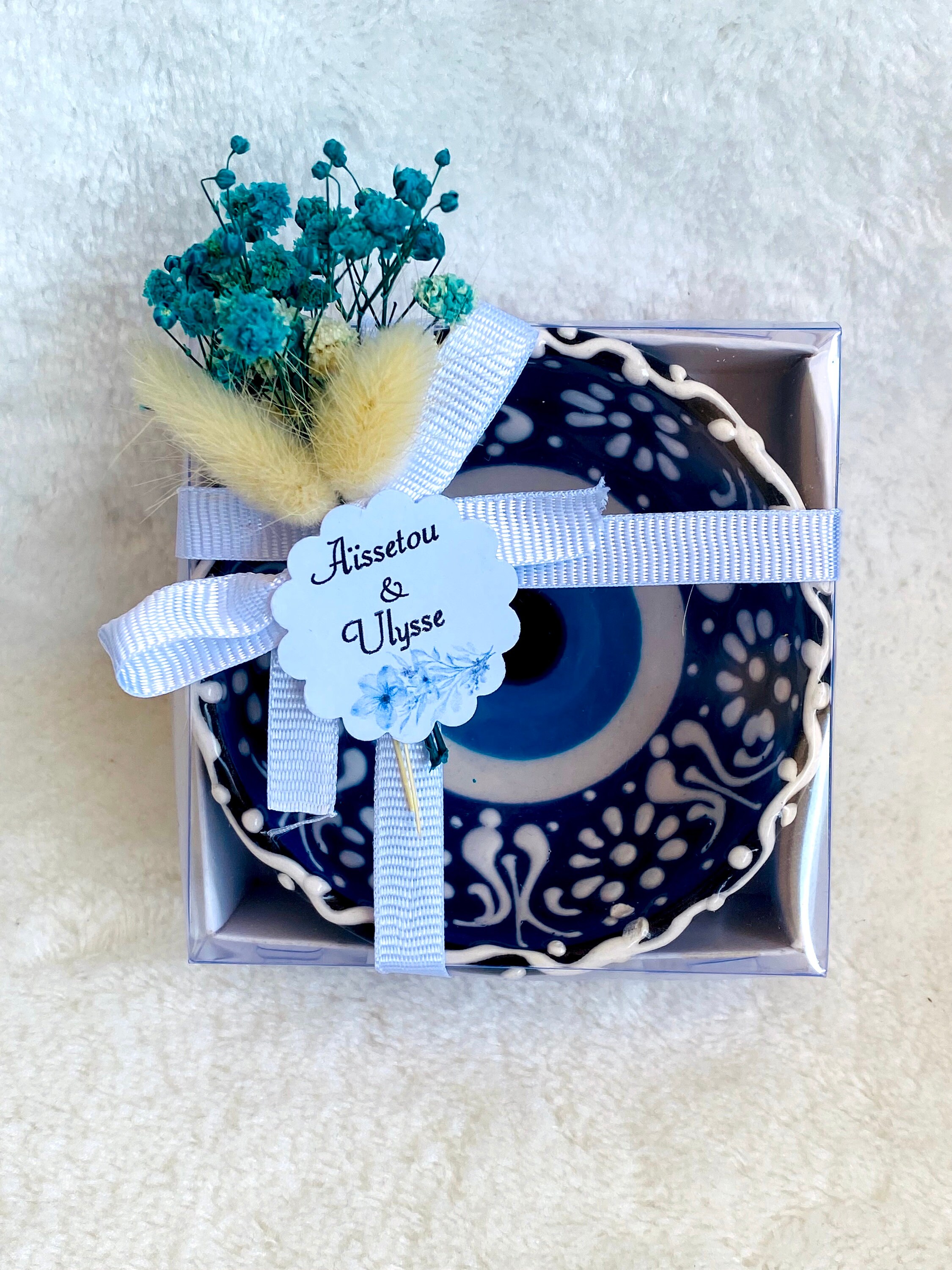 Evil Eye Ceramic Bowls Wedding Favors Ceramic Bowl Guest | Etsy