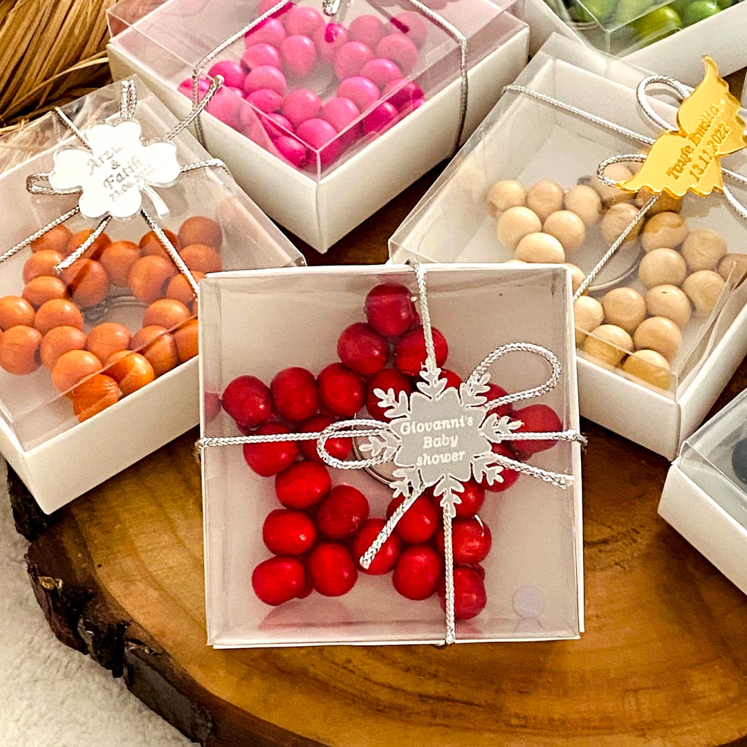 Personalized Christmas Favors, Easy Holiday Gift, Merry Christmas Table ...