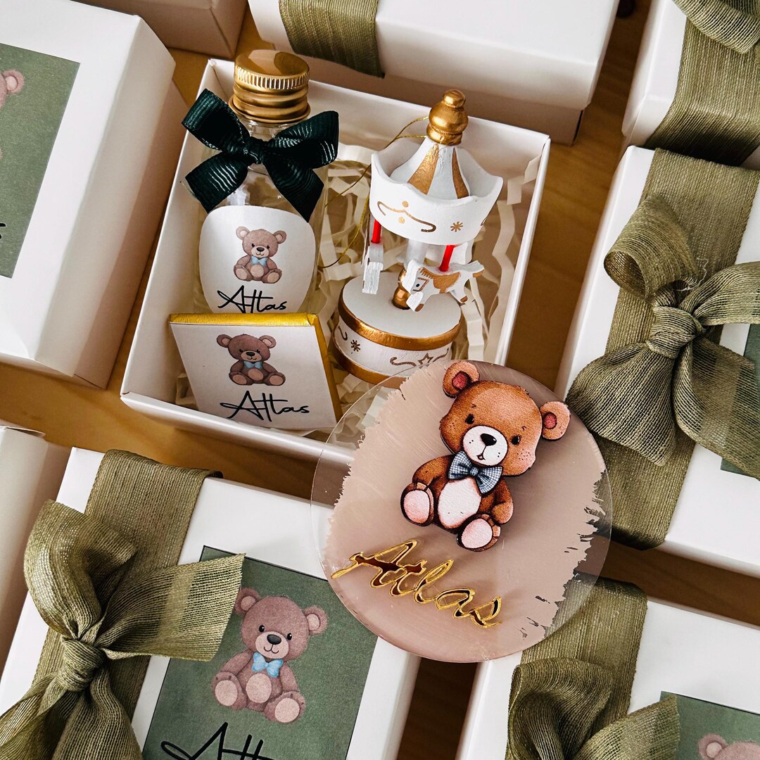 Teddy Bear Concept, Carousel Concept Baby Shower Gifts, Cologne Box ...