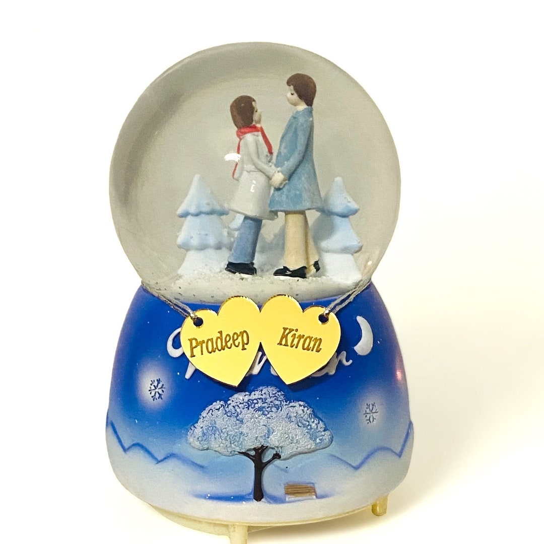 Custom Snow Globe Gift For Girlfriend Gift For Boyfriend Music Box custom-snow-globe-gift-for-girlfriend-gift-for-boyfriend-music-box