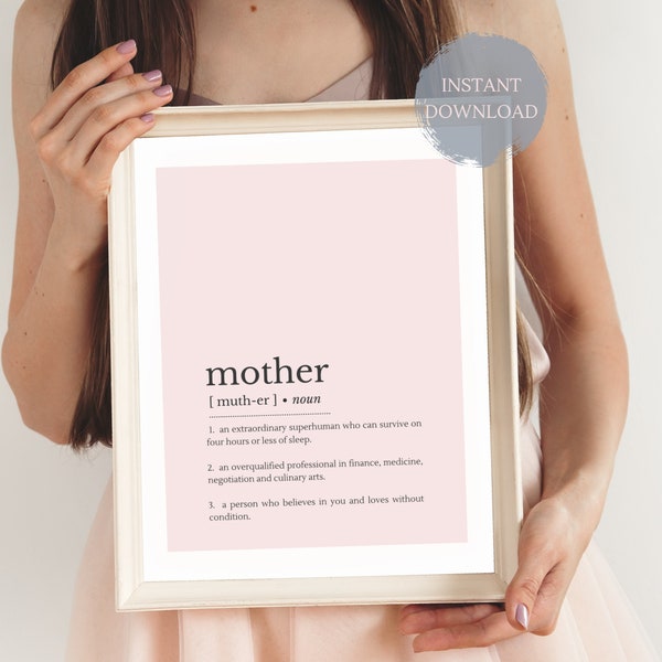 Mother Definition - Etsy