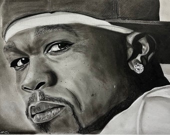 50 Cent Print - Etsy