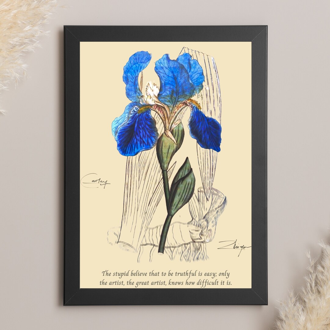 Beautiful Botanical Art Digital Botanical Art for Your Home - Etsy
