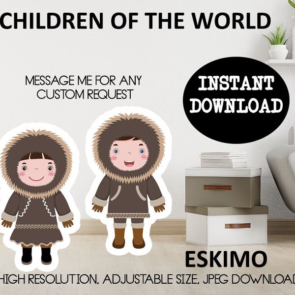 Eskimo Children - Etsy