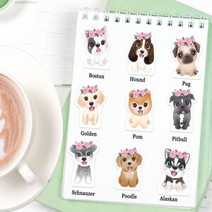 Cute Puppy Birthday Party Centerpiece, Puppy Dog Characters, Pink ...