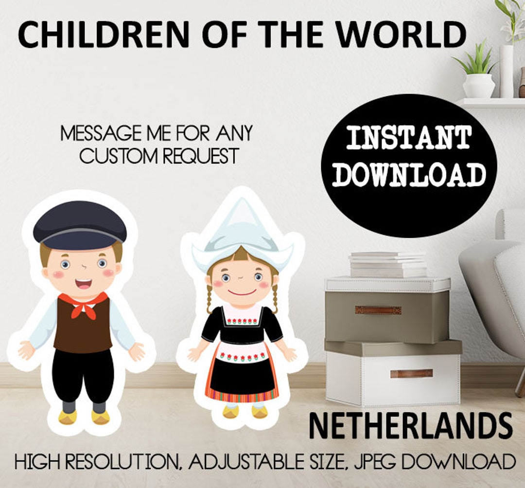 Large Centerpiece, Children of the World Birthday Party, Netherlands ...