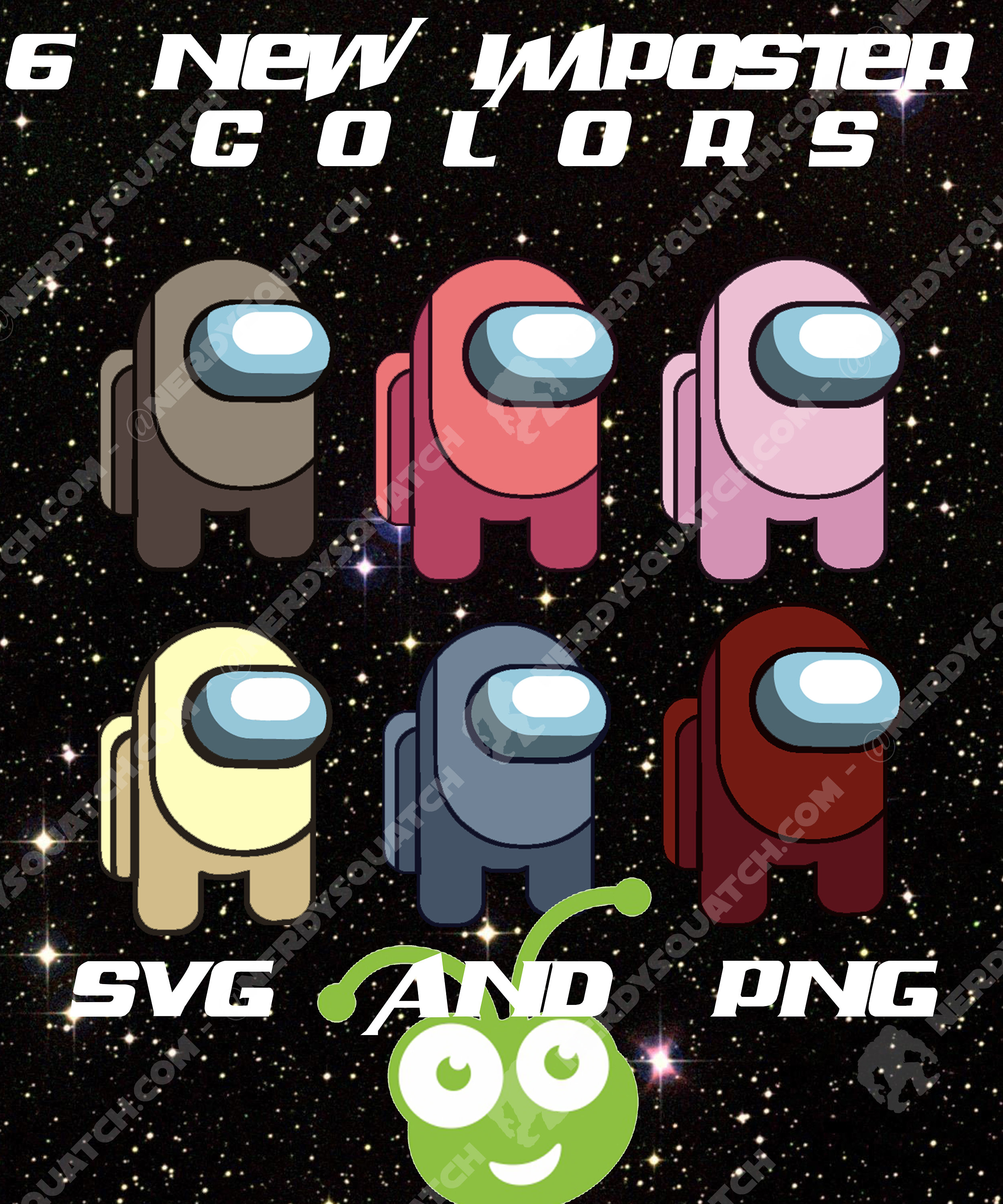 Among us imposter svg - tastecpa