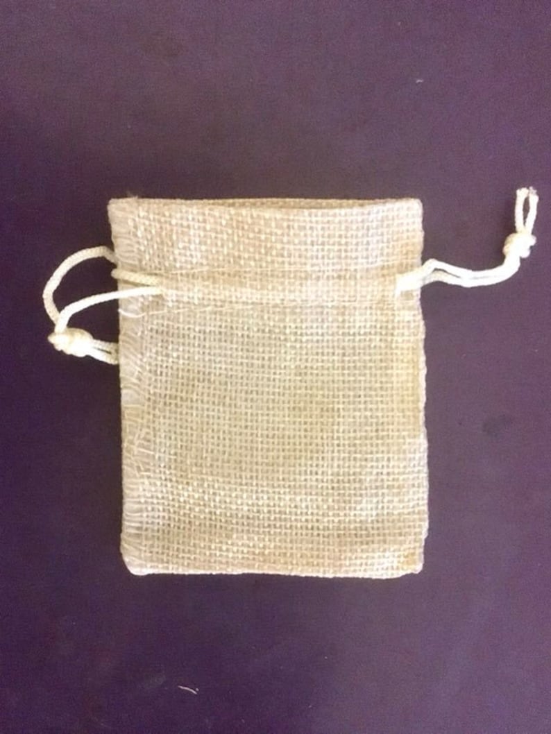 Small Beige Sachet for Mojo Bag - for Ritual Sachets for Money, Love ...