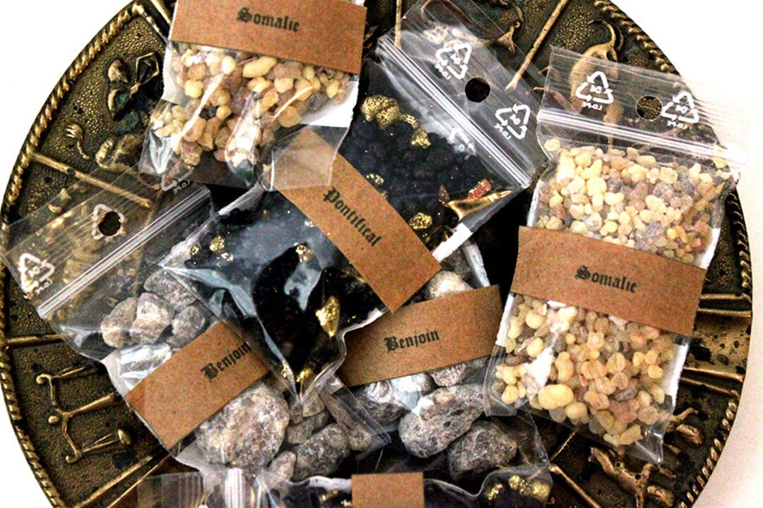 Purification - Lot de trois sachets d'encens naturels traditionnels en ...