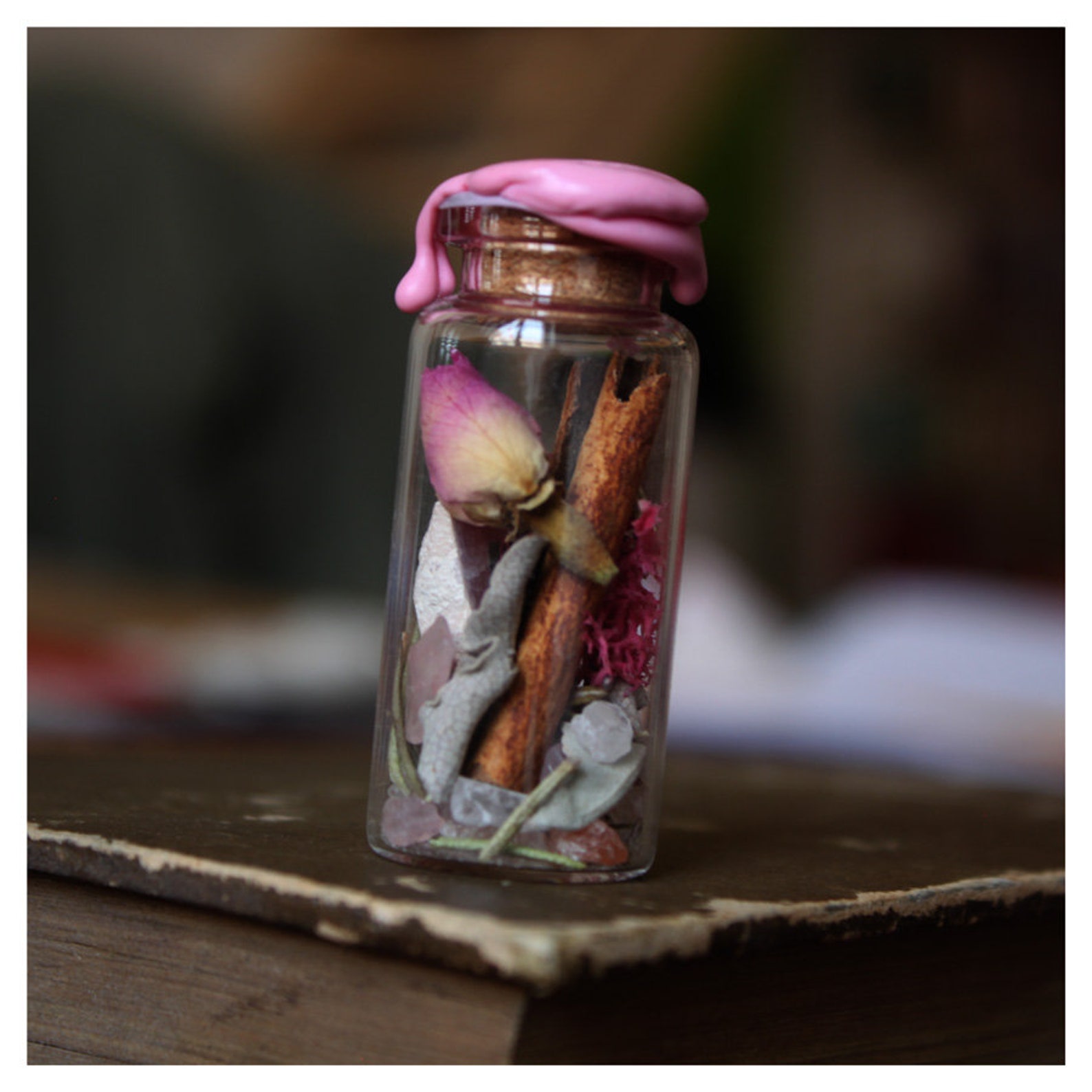 Amour de soi pot de sorcière spell jar amulette - Etsy France