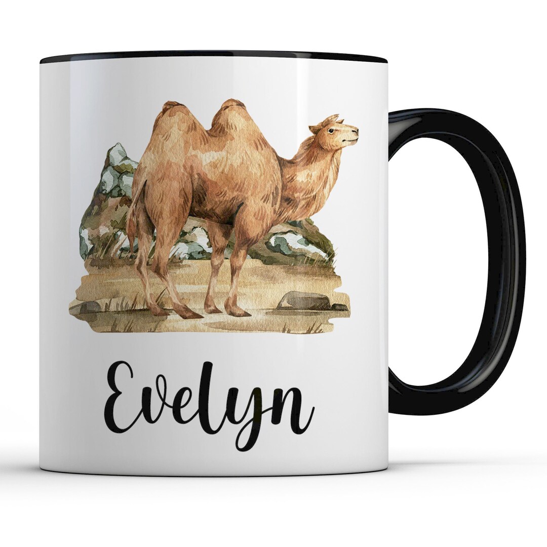 Personalized Bactrian Camel Mug Custom Name Coffee Mug Gift - Etsy