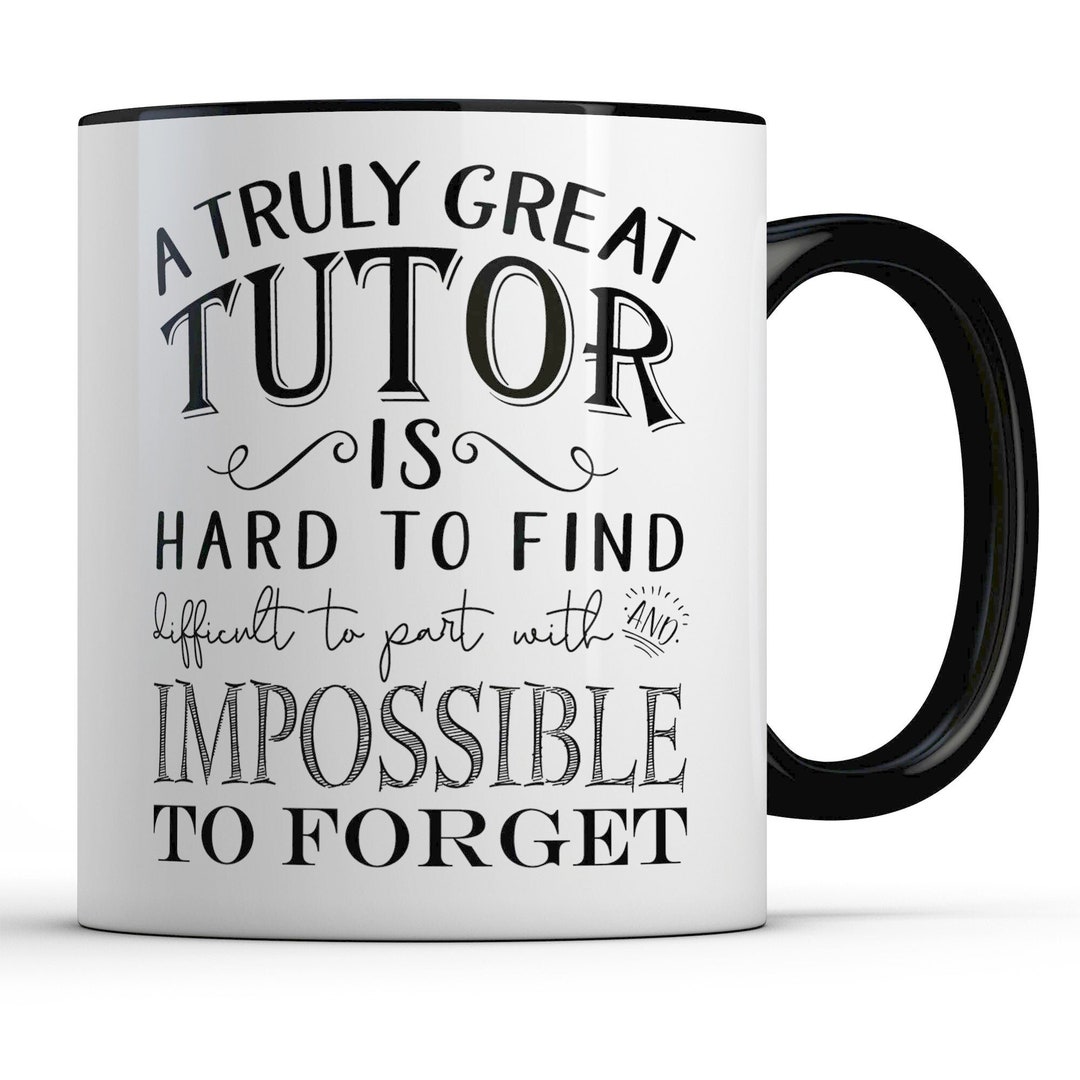 Tutor Thank You Gift for Tutoring, A Truly Great Tutor is Hard to Find ...