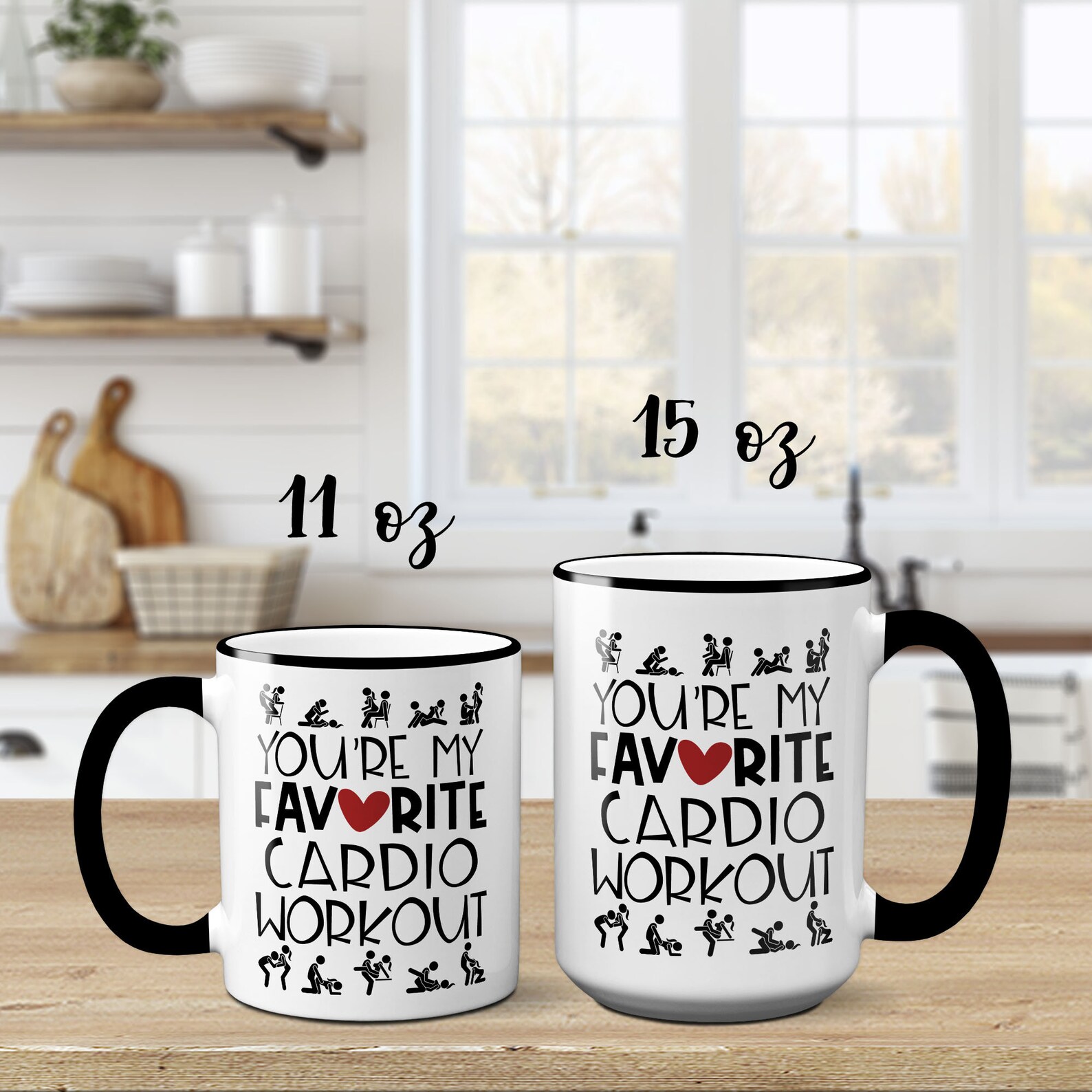 Naughty Mugs for Boyfriend, Youre My Favorite Cardio Workout ...