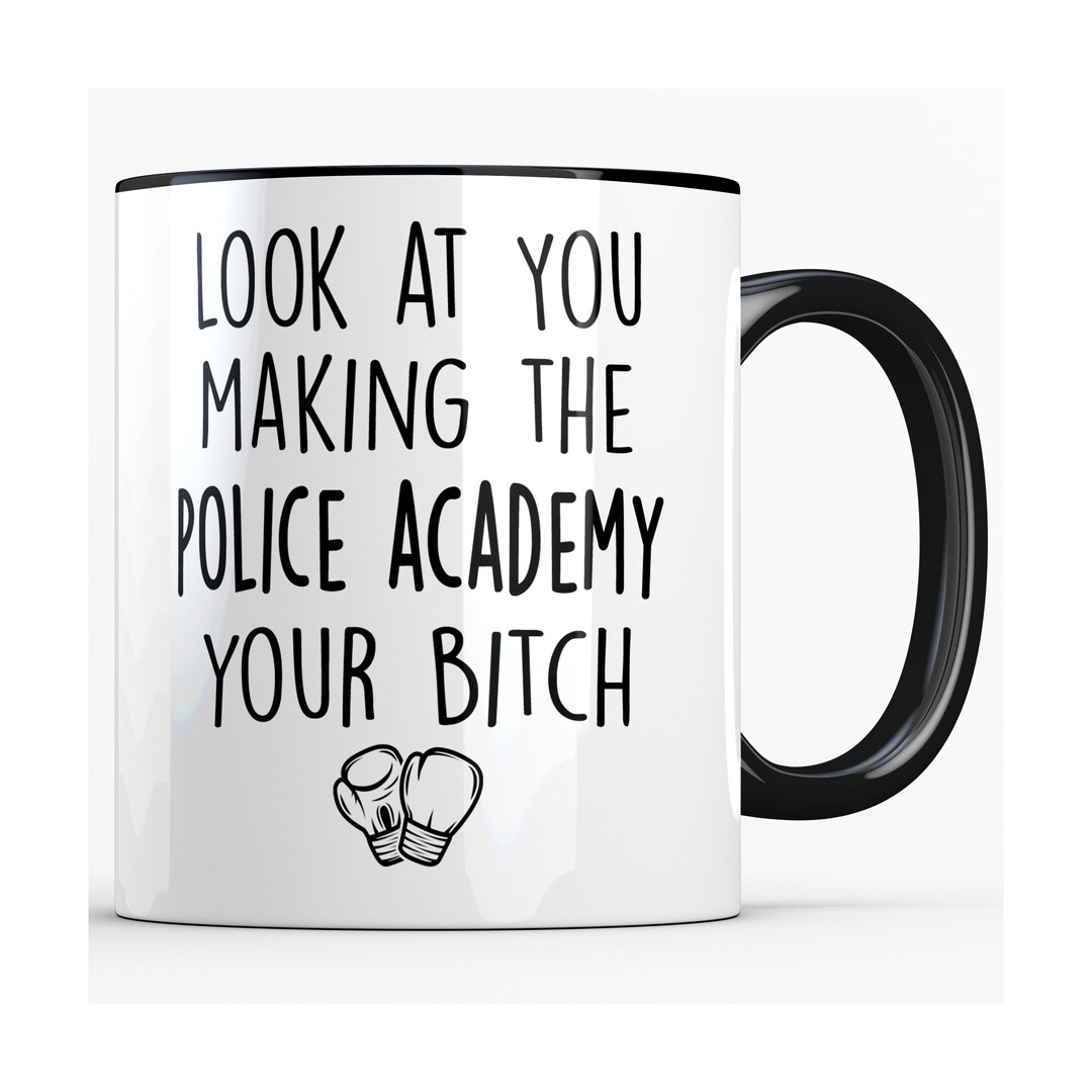 Funny Police Academy Graduation Gift Police Training Mug for - Etsy