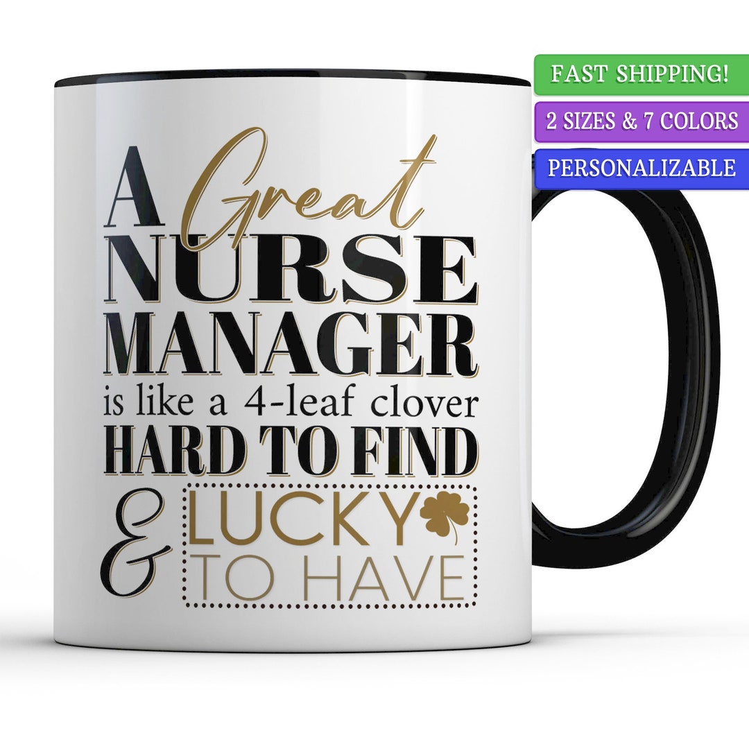 Nurse Manager Appreciation Gift for Nurse Management, A Great Nurse ...