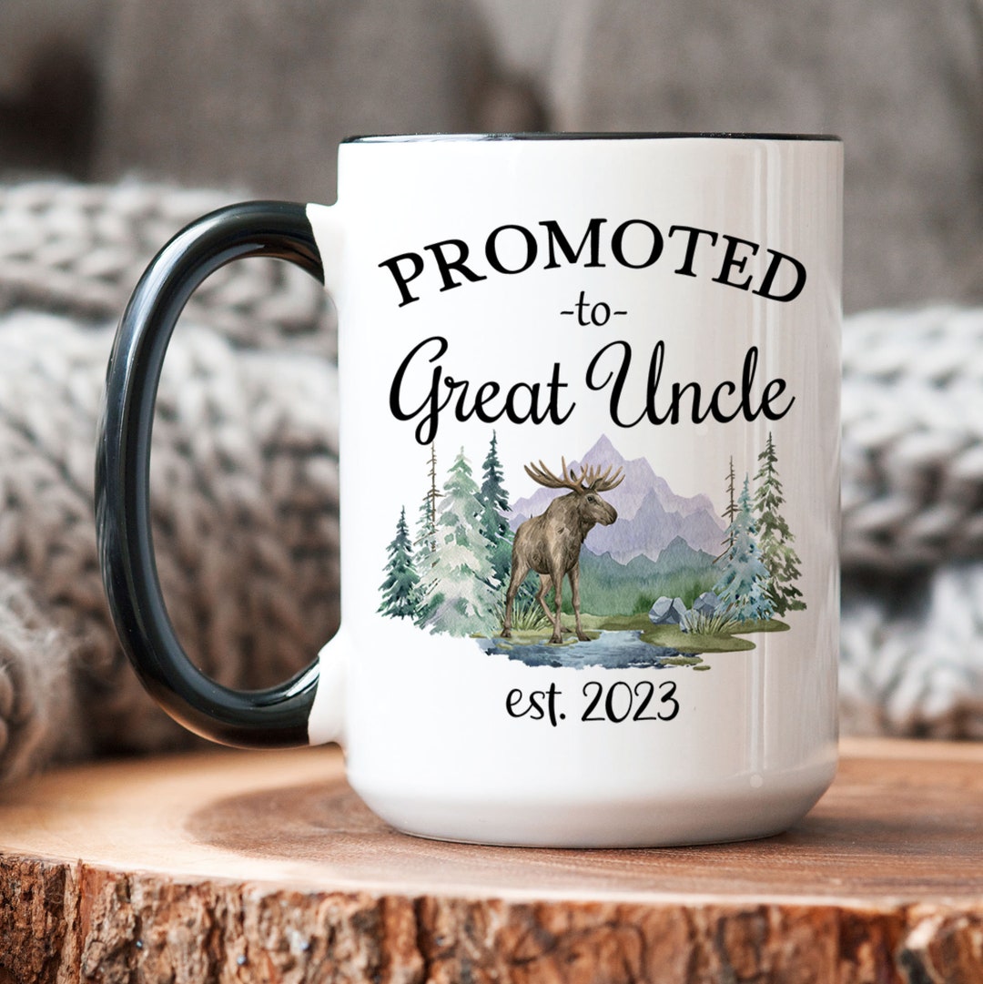 Promoted to Great Uncle Mug, Pregnancy Announce Gift for Soon to Be ...