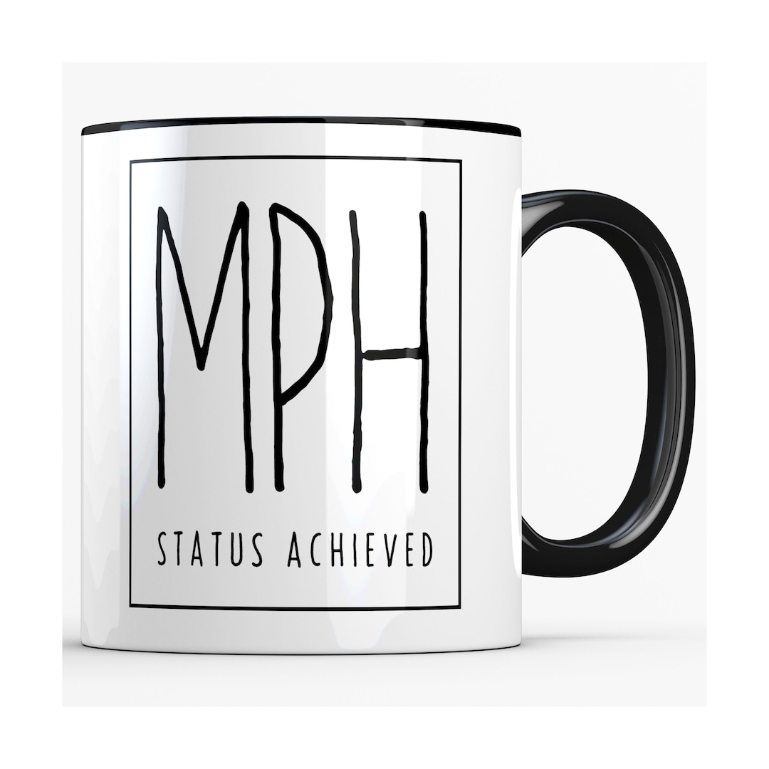 MPH Graduation Gift for Him, Master of Public Health Degree Mug, MPH ...